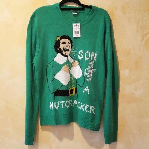 ELF | Sweaters | Nwt Elf Movie Ugly Christmas Sweater Size 2x | Poshmark